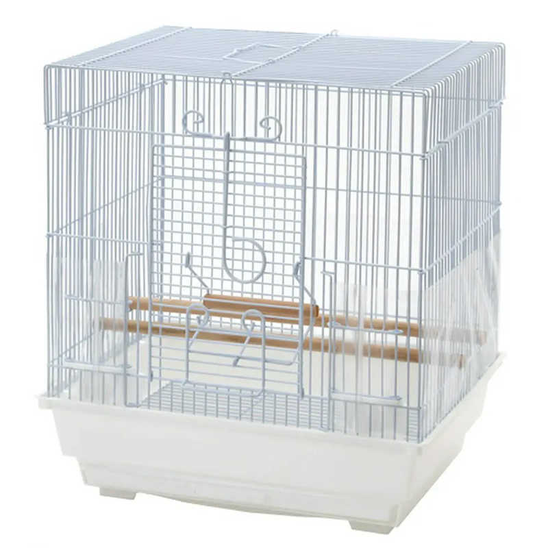 【商品解説】防散ガード付き！ ●商品説明 ●セキセイインコ・文鳥に最適なバードケージです。●十姉妹、キンカ鳥、小型フインチ類等の飼育にも使用できます。●防散ガード付きで、エサの殻や羽根などの飛び散りを防ぎます。●ご注意 ※本品は鳥用のケージ...