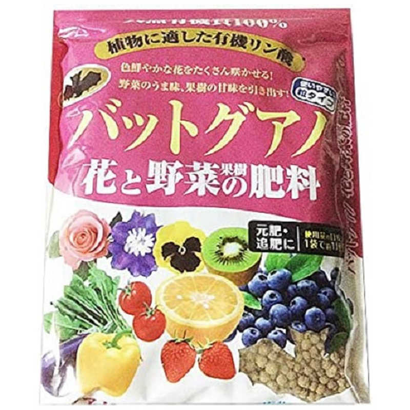 【商品解説】天然有機肥料のバットグアノ粒タイプ（5kg）は、花や果樹の生育を促進する効果があります。花の色つやを鮮やかにし、茎を丈夫にして花持ちを良くします。果樹では色つやと糖度が向上し、根の生育も促進、根腐れ予防にも役立ちます。さらに、病...