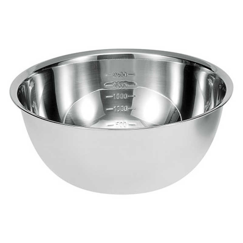 【商品解説】中の材料がこぼれにくく、混ぜやすい深型タイプ。同じサイズのパンチングボールと重ねて使えます。 材質 : ステンレス鋼サイズ : φ25.6cm×10.5cm底厚 : 0.5mm重量 : 350g梱包形態 : 袋入【スペック】●型...