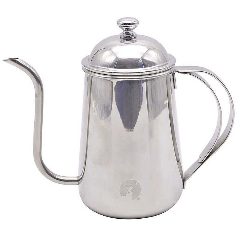 【商品解説】注ぐ湯量をコントロールしやすいコーヒードリップポット。●サイズ： 幅210×奥行105×高さ155●材質： 本体： ステンレス鋼（クロム18％。ニッケル8％）（底の厚さ0.7mm）、取っ手： ステンレス鋼【スペック】●型式：UW...