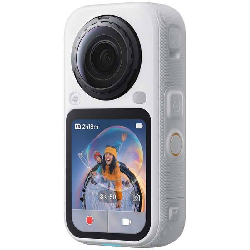 NEW（新入荷）【商品解説】●8K50fps 360度動画 圧倒的な映像美を実現する8K50fps 360度動画撮影に対応。X6は、残したいすべての景色、ハイライト、瞬間を驚くほどクリアに記録します。●小さく、いつでも準備万端 どんな光の下...