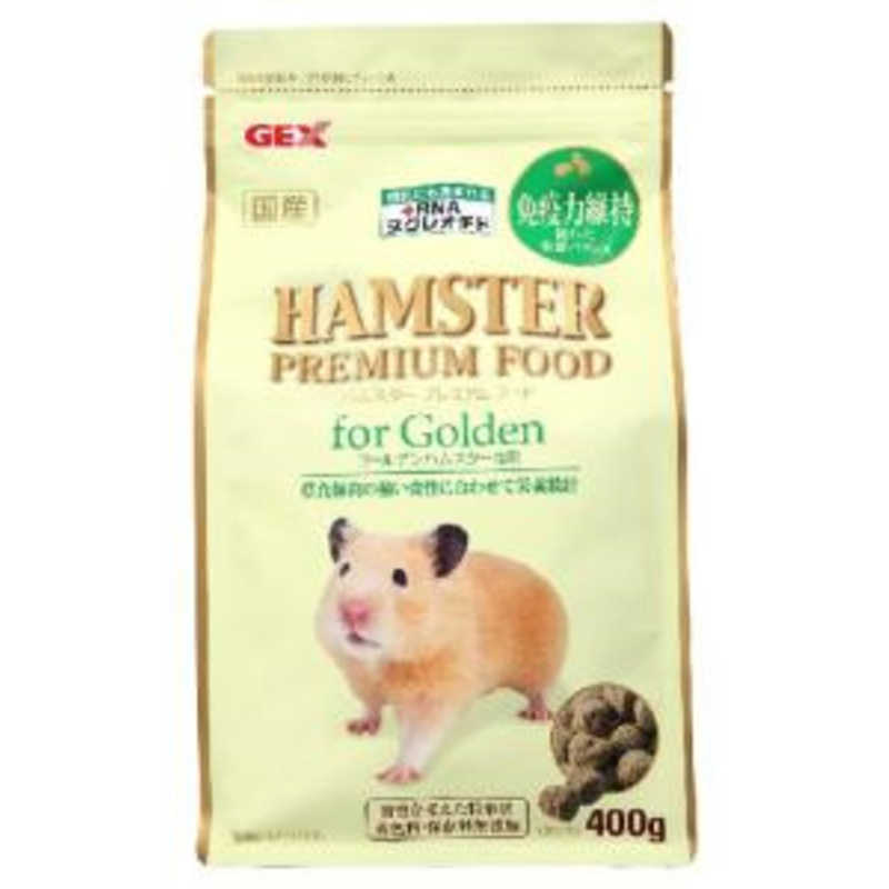 【商品解説】ゴールデンハムスターは、ドワーフハムスターと比べ植物性の食べ物を多く必要とします。健康を維持するために、タンパク質と脂肪を抑え低カロリーに仕上げたゴールデンハムスター専用のフードです。健康をサポートし免疫力を維持するため母乳にも...