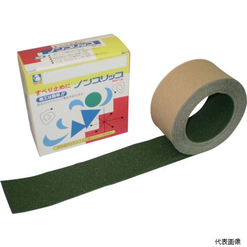 【特長】 ●簡単な施工で確実に足もとの滑りを止め安全度を高くします。水や油がかかっても滑り止め効果が変らず凹凸面にもよくなじみ、優れた接着力で貼り付け直後から使用可能です。（UV対策品） ●カーボンニュートラルガス使用により、従来比61％排...