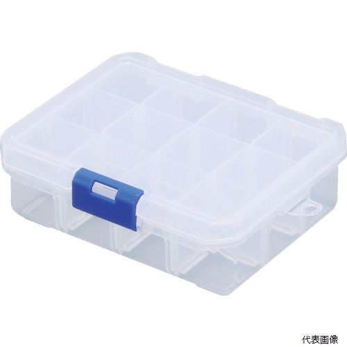【特長】 ●小物類や細かい部品をスッキリと整理できるパーツケースです。 ●用途に合わせて内部空間を自由にレイアウトできる移動式の仕切板付きです。 ●収納する物の形状やサイズに合わせて間仕切りすることで、限られた空間を有効活用することができま...