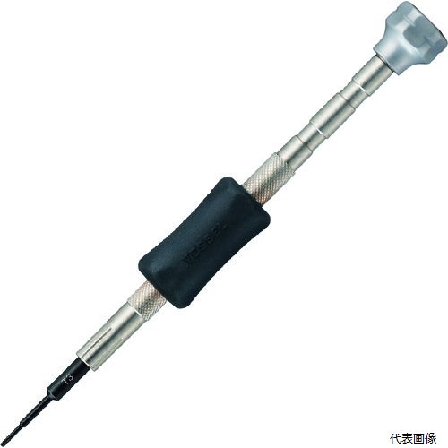【特長】 ●携帯端末などに使われる精密ねじ(トルクス)用の精密ドライバーです。 ●ベッセルは、TORX規格の正式ライセンシーです。 ●手に優しく、調整作業で使いやすいクッショングリップで、樹脂のグリップを使いやすい位置にスライドできます。 ...