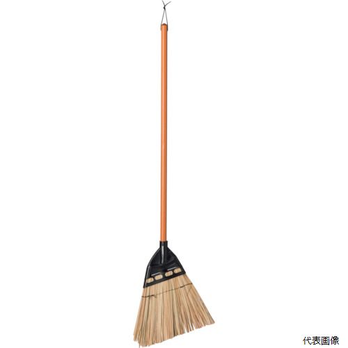【特長】 ●鉄屑や落ち葉など掃きづらいゴミにも対応します。 【用途】 ●切粉の清掃に。 【仕様】 ●幅(mm)：250 ●長さ(mm)：895 【材質／仕上】 ●柄：木 ●毛：ストーク（やしの葉） 【入数】 ●1本 他のサイズはこちら 在庫...