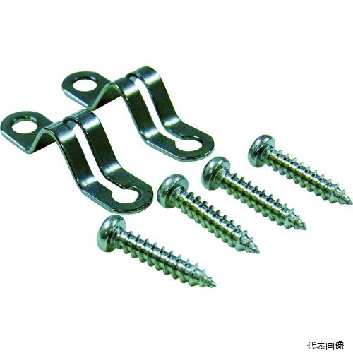 【特長】 ●玉付きワイヤロープを使用し、空間演出（ディスプレイ）が行えます。 【用途】 ●天井・床・棚板等に 【仕様】 ●タイプ：ボード用 ●本体金具寸法(mm)：40.0×10.0×5.0×30.0 ●適合玉付きワイヤロープ：Y-501〜...