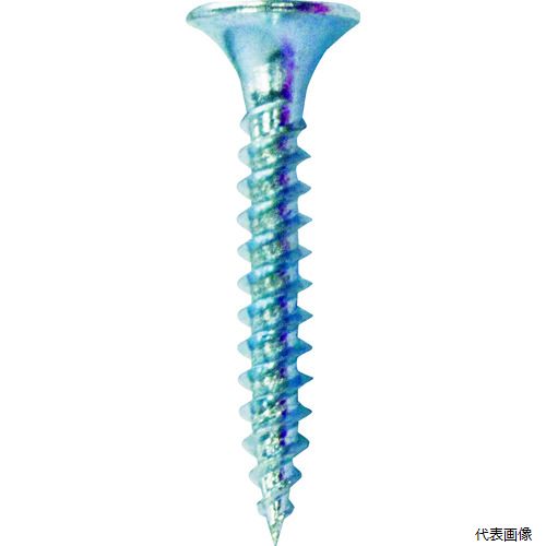 【特長】 ●鋼製下地材と天井材を留めやすいネジピッチです。 【用途】 ●壁や天井材を鋼製下地材に締結するビスです。 【仕様】 ●寸法(mm)d：3.5 ●全長(mm)：25 ●頭部径(mm)：8 ●寸法(mm)d×全長：3.5×25 ●タイ...
