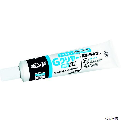 【特長】 ●透明で各種の軟硬質材の接着に適し、接着後も柔軟性があり、皮や布の風合いを保ちます。 ●皮革やゴムの接着にも効果を発揮します。 【用途】 ●皮革、ゴム、布などの接着。 【仕様】 ●色：透明 ●容量(ml)：170 ●硬化時間(分)...