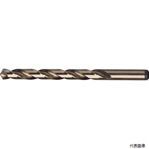 【特長】 ●高コバルト系ハイス（HSCO-M42）を母材とし、ステンレス、難削材に最適です。 ●ステンレス鋼、チタン合金硬鋼などの難削材を問題にしない切れ味のドリルです。 ●先端部シャープな尖鋭の切刃になっており、完全な求心性と2倍以上の食...