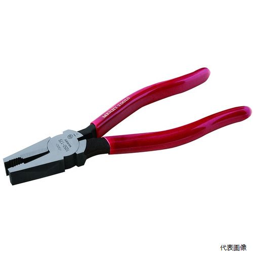 【特長】 ●最高級特殊鋼を使用、耐久性抜群のスタンダードペンチです。 ●ローレット加工を施してあり、ナットなども回せます。 【仕様】 ●全長(mm)：175 ●切断能力(mm)鉄線：φ2.6 ●切断能力(mm)銅線：φ3.5 ●切断能力(m...