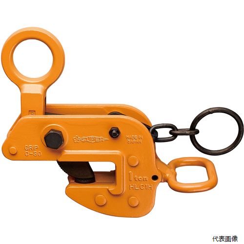 【特長】 ●ロックハンドルによる締め付けロック機構付です。 ●グリップによりワークへの取り付け・取り外しが容易です。 ●S・M・A・Я・T管理アプリに対応し、無料で登録できます。 【用途】 ●構造用形鋼や平鋼板の横吊り作業に。 【仕様】 ●...