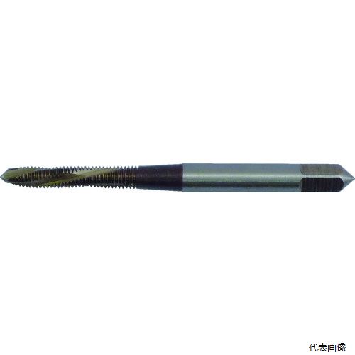 【特長】 ●驚くほど早い超高速タッピングが可能です。 ●高モリブデン含有により靭性があります。 【用途】 ●通り穴加工用。 ●被削材：ステンレス鋼、難削材。 【仕様】 ●精度：H2 ●呼び寸法：M3 ●ピッチ(mm)：0.5 ●ねじ長さ(m...
