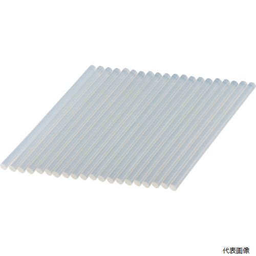 【特長】 ●使用頻度の高い半透明を長く使えます。 【用途】 ●木材、紙、皮革、布地の接着に使用できます。 【仕様】 ●色：半透明 ●径(mm)：7.5 ●長さ(mm)：150 ●軟化点(℃)：140 ●ブリスターパック入 ●φ7.5×150...