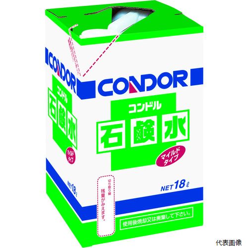 【特長】 ●原液を希釈して使用します。(原液〜2倍まで) ●環境ホルモン不使用です。 ●あらゆるトイレ・洗面所に使用できる、手洗い石けん水です。 【用途】 ●一般手洗い用。 【仕様】 ●容量(ml)：18000 ●容量(L)：18 ●タイプ...