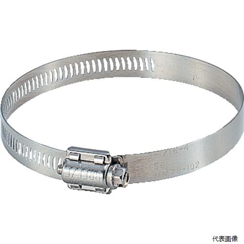 【特長】 ●標準タイプで幅広く使用可能で、耐食性に優れています。 【用途】 ●一般産業、自動車関連用。 ●科学、建設、空調配管、下水管などの締結用。 【仕様】 ●最大径(mm)：178 ●最小径(mm)：105 ●バンド幅(mm)：12.7...