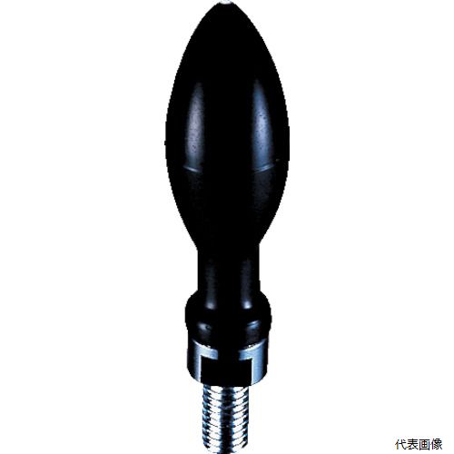 【特長】 ●握り部が樹脂製の回転グリップです。取り付けは、ねじ部のスパナ掛けをご利用ください。 【仕様】 ●外径(mm)：25 ●グリップ長さ(mm)：86 ●ねじ寸法：M10×1.50 ●ねじ長さ(mm)：18 【材質／仕上】 ●グリップ...