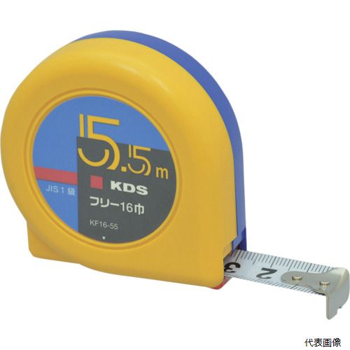 【特長】 ●引っ掛け測定専用固定爪です。 ●フリー丸型コンベックスの基本型、コンパクトタイプです。 ●精密測定に最適です。 【用途】 ●引っ掛け測定での制度を求める測定に。 【仕様】 ●テープ長さ(m)：5.5 ●テープ幅(mm)：16 ●...