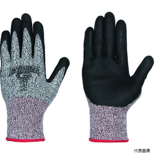 【特長】 ●強力な素材と繊維構造を採用することで、高い耐切創性能力を発揮します。 ●金属やガラス、刃物を扱う際の保護に最適です。 ●手のひらをニトリルゴムでコーティングしており、油に強くすべりにくい仕様になっています。 【用途】 ●作業用。...