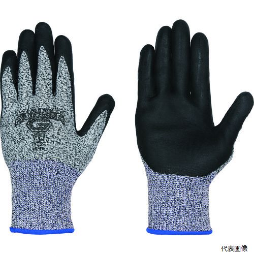 【特長】 ●強力な素材と繊維構造を採用することで、高い耐切創性能力を発揮します。 ●金属やガラス、刃物を扱う際の保護に最適です。 ●手のひらをニトリルゴムでコーティングしており、油に強くすべりにくい仕様になっています。 【用途】 ●作業用。...