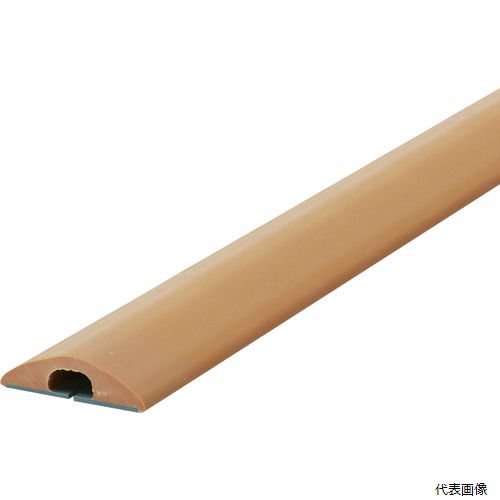 【特長】 ●床用ケーブル保護収納システムです。 【仕様】 ●色：ブラウン ●適合ケーブル：電話線、通信線、ビニール平型コード ●幅(mm)：30 ●長さ(m)：2 ●厚さ(mm)：7 ●内寸(mm)：9×4.5 ●適合ケーブル：電話線、通信...