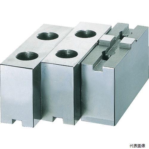 【特長】 ●修正削りが容易で、しかも適当な硬さを持っているS45C鋼を使用しています。 ●再取り付け後の復元精度（芯振れ）の低下とマスタージョウの取り付けゆがみが生じる原因などの点を十分考慮して綿密な加工を施しています。 【仕様】 ●チャッ...