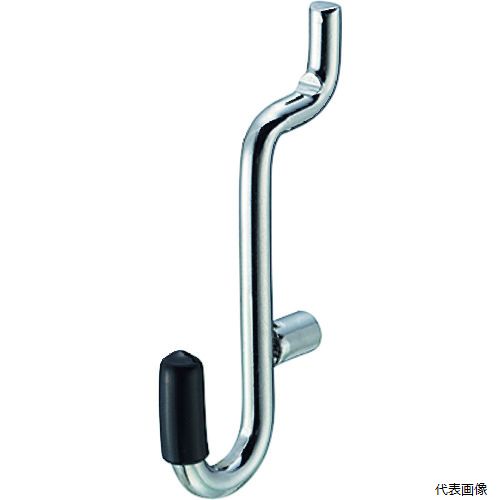 【特長】 ●パンチングボード用パーツです。 ●用途に合わせて使用できます。 【用途】 ●工具の収納・分類に。 ●ディスプレイ・装飾・空間演出・壁面収納に。 【仕様】 ●幅(mm)：5 ●奥行(mm)：28(15) ●色：シルバー ●品名：フ...