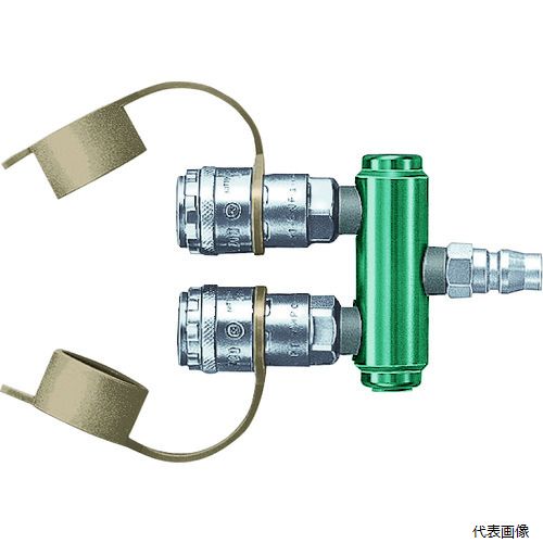 【特長】 ●1本の配管から、同時に複数の空気をスピーディーに取り出すことができます。 ●プラグをソケットに押し込むだけで簡単接続。 ●プラグ・ソケットの接続は、押し込むだけのワンタッチ接続。 ●1本の配管から、同時に複数の空気を取り出すこと...