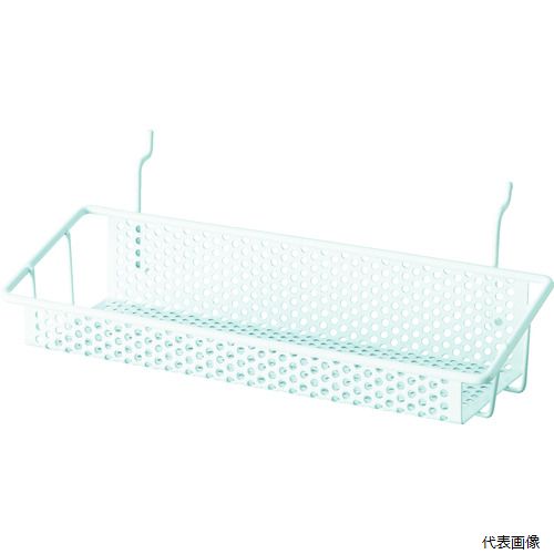 【特長】 ●壁面の空間を使用し、工具の分類や収納ができます。 【用途】 ●工具の収納・分類に。 ●ディスプレイ・装飾・空間演出・壁面収納に。 【仕様】 ●幅(mm)：236 ●奥行(mm)：96 ●高さ(mm)：67 ●色：白 ●品名：カゴ...