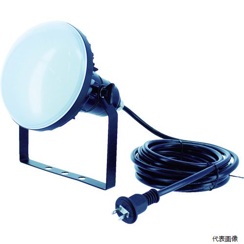 【特長】 ●別売のジョイントパーツとの組み合わせで設置場所に合わせた仕様にできます。 ●LED球採用の省エネ・長寿命な投光器です。 【用途】 ●室内、屋外での工事および一般投光照明に。 【仕様】 ●明るさ(lm)：6500 ●幅(mm)：1...