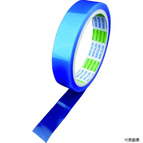 【特長】 ●ポリエルテル基材（2種類の厚み）とシリコーン糊を組み合わせた粉体塗装用マスキングテープです。 ●コストメリットも大きな魅力です。 【用途】 ●工作機械の連結部分のアース取りなどに。 ●色：青 ●幅(mm)：19 ●長さ(m)：3...