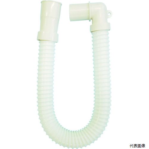 【特長】 ●ホースとL型カウスが一体になった延長用洗濯機排水ホースです。 ●ホースのサイズに合わせて接続用カウスをハサミで3段階(26、31、34mm)にカットできます。 【用途】 ●家庭用洗濯機排水ホースの延長用に。 【仕様】 ●ホース長...