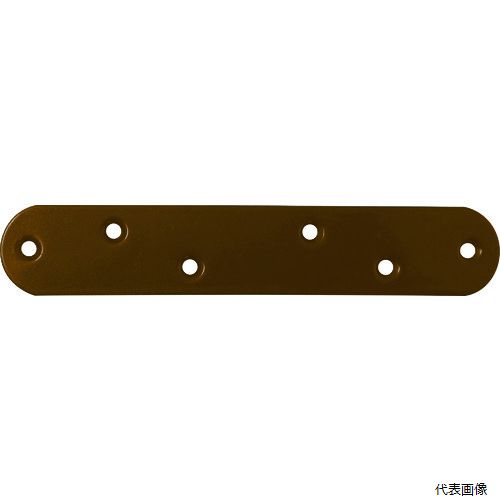 【特長】 ●一文字型のプレートタイプの補強金物です。 【用途】 ●連結や補強に。 【仕様】 ●板厚(mm)：1.2 ●穴径(mm)：3.0 ●穴数(個)：6 ●W(mm)：18 ●L1(mm)：100 ●穴数：6 ●幅W(mm)：18 ●長...