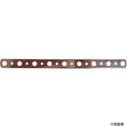 【特長】 ●簡単に曲げることができるため様々な用途で使用可能です。 【用途】 ●連結や補強に。 【仕様】 ●厚さ(mm)：0.8 ●幅(mm)：15 ●長さ(mm)：160 ●サイズ長さ(mm)：150 ●サイズ厚さ(mm)：0.8 ●サイ...