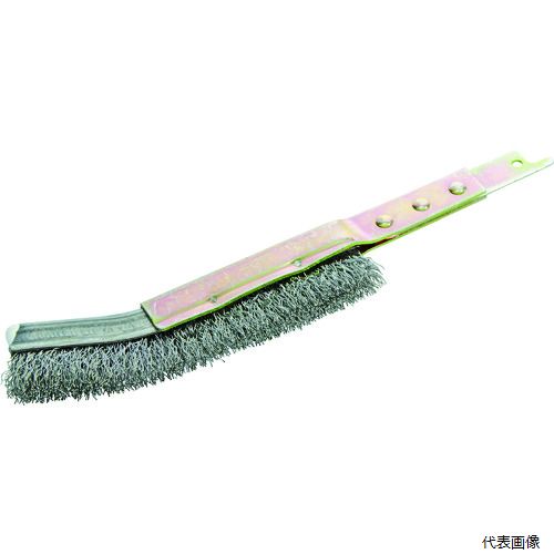 【特長】 ●セーバーソーに装着可能なJ型ブラシです。 ●電動工具を使用する事で、短時間で楽に作業することができます。 ●装着は、ワンタッチで簡単です。 ●切断工具のセーバーソーを新しい用途で使用できます。 【用途】 ●金属面のサビ取り、バリ...