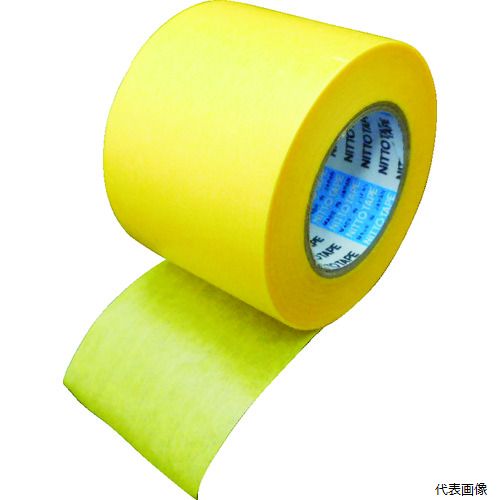 【特長】 ●強接着タイプで加熱時の浮き・剥がれが少ないです。 ●基材強度に優れ、剥離時の切れが少ないです。 【用途】 ●工作機械の連結部分のアース取りなどに。 ●色：黄 ●幅(mm)：40 ●長さ(m)：18 ●厚さ(mm)：0.09 ●使...