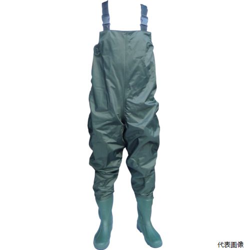 【特長】 ●耐寒性、防水性に優れた丈夫なナイロン製です。 【用途】 ●土木作業、農作業、水産加工など水まわりの作業に。 【仕様】 ●寸法(cm)：27.5〜28.0 ●足幅サイズ：EEE ●総丈(cm)：142 ●股下(cm)：89 ●色：...
