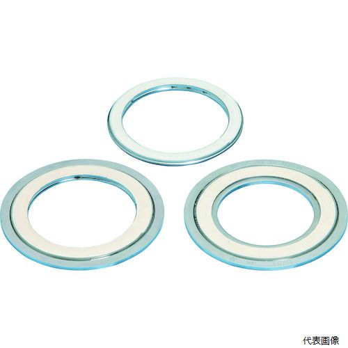 【特長】 ●フープ状の金属板と軟質耐熱ペーパーを交互に巻き付けた、経済的な渦巻き型ガスケットです。 ●特徴的なシール構造から高温高圧の条件でも使用できます。 ●フランジとの馴染みが良いため、メタルガスケットよりも低い締付力でシール可能です。...