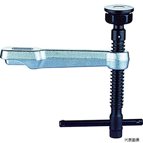 【特長】 ●L型クランプ（S、GS、SS、H）用の、スチールハンドルスペアです。 【用途】 ●スペアパーツとして。 【仕様】 ●適合機種：フレーム寸法A30mm、ふところ120mm ●レール幅(mm)：22.0 【材質／仕上】 ●中炭素鋼（...