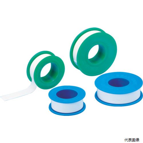 【特長】 ●未焼成のPTFEを押出機で押し出し、圧延してテープ状にした製品です ●ねじ継手に巻くだけで簡単にシールできます ●摩擦係数が小さくねじ込みが簡単で、焼付もなく脱着も非常に簡単です。 ●見掛け密度1.0g/ml以上1.4g/ml未...