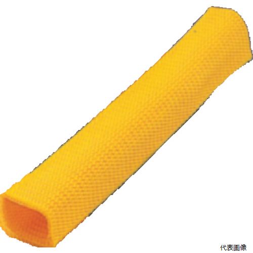 【特長】 ●筒状のパッドなので後通しが可能です。 【用途】 ●角張った荷物を吊り上げる時のベルトスリングの保護に。 ●適合ベルト幅(mm)：75 ●全長(mm)：400 ●パッド寸法(mm)幅×厚さ：98×2 ●タイプ：筒状 ●色：イエロー...