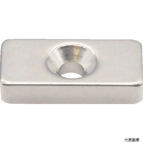 【特長】 ●磁力の強いネオジム磁石です。 【用途】 ●センサーやモーター部品として。 ●機構品の吸着用として。 【仕様】 ●表面磁束密度(T)：0.37 ●吸着力(N)：42.24 ●幅(mm)：10 ●長さ(mm)：20 ●厚さ(mm)：...