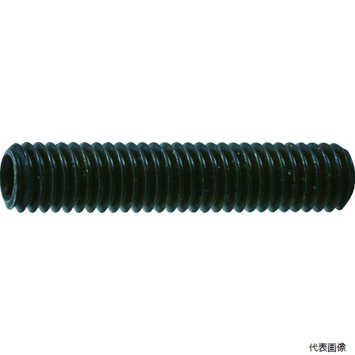 【特長】 ●SCM材を使用し、高い強度があります。 【仕様】 ●寸法(mm)d：M6 ●寸法(mm)L：15 ●ねじピッチ(mm)：1.0 ●六角穴対辺寸法(mm)：3 ●強度区分：45H ●表面処理：黒染め（四三酸化鉄被膜） ●ねじ部長さ...