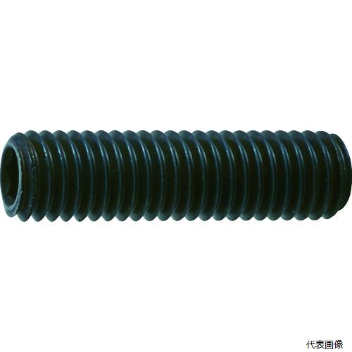 【特長】 ●SCM材を使用し、高い強度があります。 【仕様】 ●寸法(mm)d：M8 ●寸法(mm)L：15 ●ねじピッチ(mm)：1.25 ●六角穴対辺寸法(mm)：4 ●強度区分：45H ●表面処理：黒染め（四三酸化鉄被膜） ●ねじ部長...