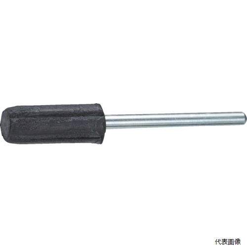 【特長】 ●バリ取りなど細研磨に最適です。 【用途】 ●使用工具：エアマイクログラインダー・電気ドリル。 【仕様】 ●外径(mm)：8.1 ●幅(mm)：20 ●最高使用回転数(rpm)：25000 ●軸径(mm)：3 ●軸長(mm)：35...