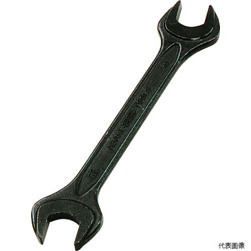【特長】 ●製品の強度を維持し、長期間使用に耐えられるように最適な熱処理を施しています。 ●普通級スパナに比べ1.5倍以上の強度を持っています。 ●表面はカチオン電着塗装で手が汚れることなく強力な防錆効果が得られます。 ●JISH級（26×...