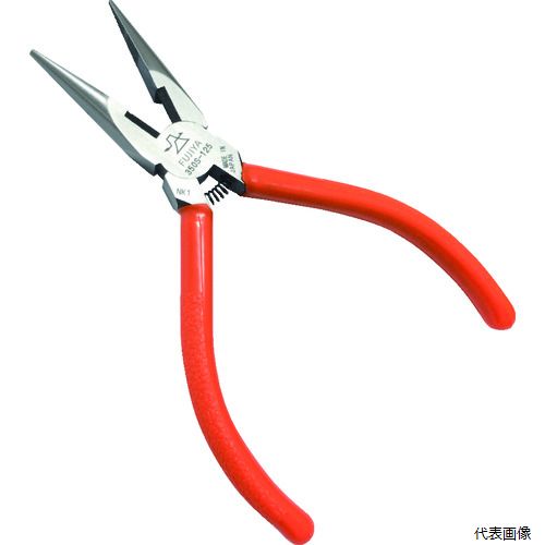 【特長】 ●最もスタンダードなラジオペンチで幅広い用途に使用できます。 ●先端部は強靭で耐久性に優れ、くわえ、折り曲げ作業に最適です。 ●交換用ばねは125mmがFNS-1(5本入り)、150mmがFNS-17(5本入り)です。 ●作業性の...
