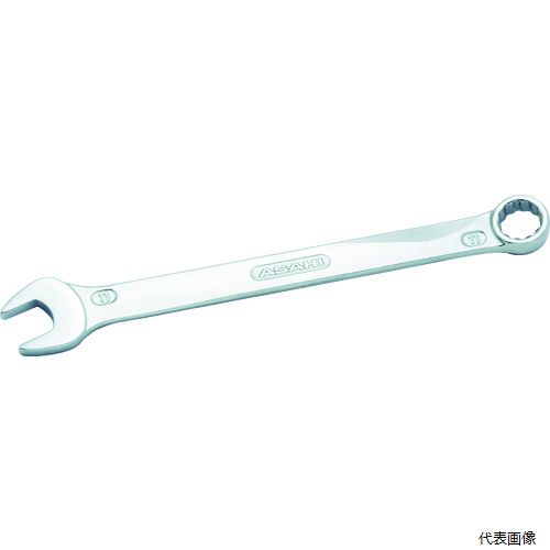 【特長】 ●めがね部は、フラワー形状なので、ボルト・ナットを傷めず強い締結が可能です。 ●本体ネック部分に曲面を付けることで作業者の手にしっかりフィットする機能性を実現しました。 ●スパナの頭部はシャープなヤリ型形状です。 ●材質は特殊鋼で...