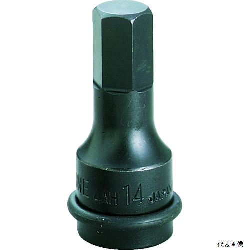 【特長】 ●インパクトレンチなどの動力工具用のソケットです。 【仕様】 ●差込角(mm)：12.7 ●対辺寸法(mm)：14 ●全長(mm)：60 ●適合ピン：PIN3522S(対辺5〜14mm)、PIN3525S(対辺17〜22mm) ●...