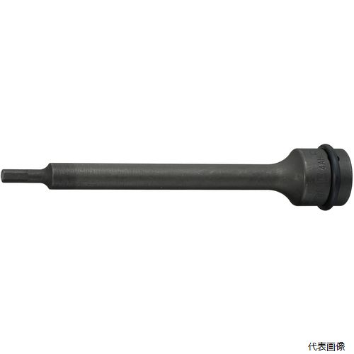 【特長】 ●インパクトレンチなどの動力工具用のソケットです。 ●仮締め専用です。 【用途】 ●六角穴付きボルト・ねじの締付け、緩め作業用。 【仕様】 ●差込角(mm)：12.7 ●対辺寸法(mm)：5 ●全長(mm)：150 ●適合ピン：P...